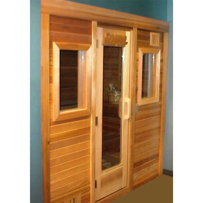 24x24 Sauna Window | Cedarbrook Sauna + Steam