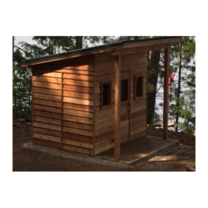 Custom 7x7 Outdoor Sauna Kit / ADA Freestanding Pre-Fab Modular ...