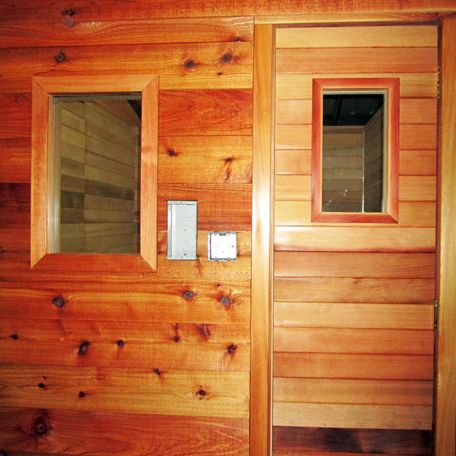 15x24 Sauna Window | Cedarbrook Sauna + Steam
