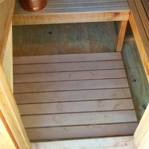 Sauna Flooring Kit | Cedarbrook Sauna + Steam