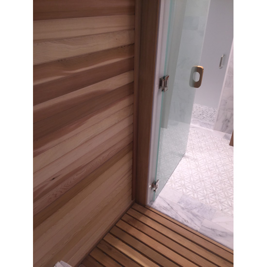Commercial Glass Sauna Door | Cedarbrook Sauna + Steam