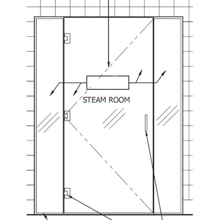 EL 70 Steam Enclosure | Cedarbrook Sauna + Steam