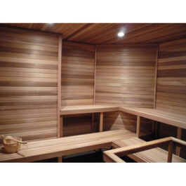 Epic Cedar Sauna Benches | Cedarbrook Sauna + Steam