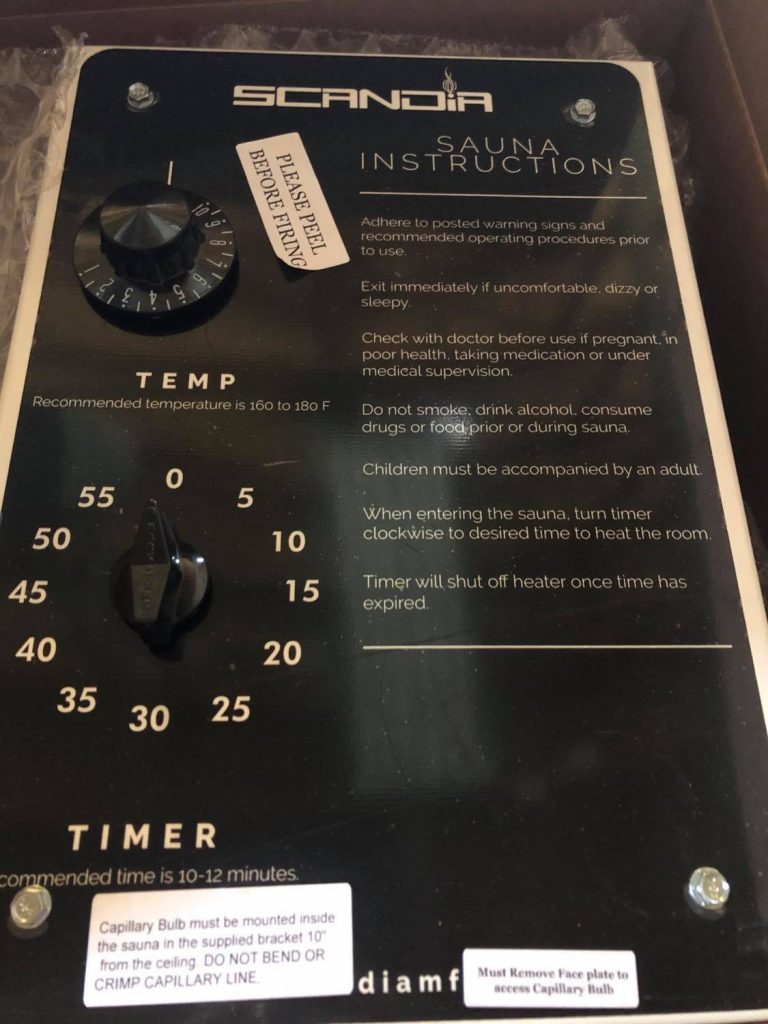 Scandia 4.5kw Sauna Heater | Cedarbrook Sauna + Steam