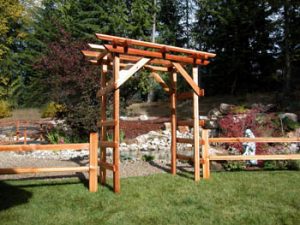 Split Cedar Arbor Kit | Cedarbrook Sauna + Steam