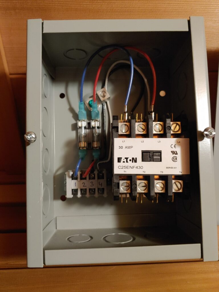Finlandia FX303 Relay Contactor Box | Cedarbrook Sauna + Steam