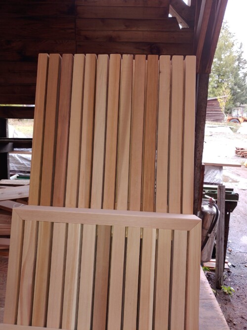 Actual 4Ft Cedar Sauna Bench | Cedarbrook Sauna + Steam