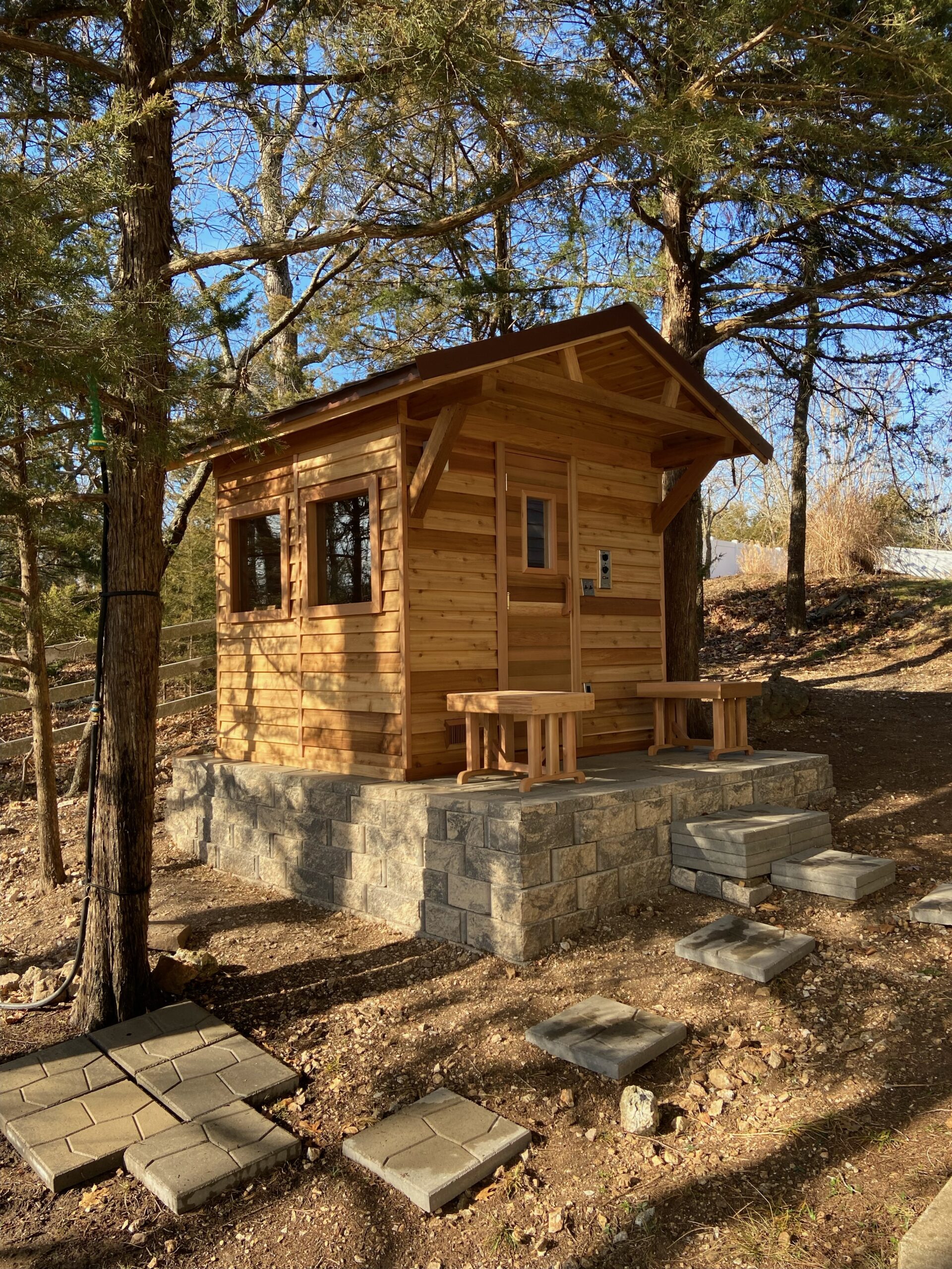 24x24 Sauna Window | Cedarbrook Sauna + Steam