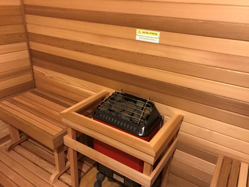 Cedar Sauna Heater Guard Rail (3-Sides) | Cedarbrook Sauna + Steam