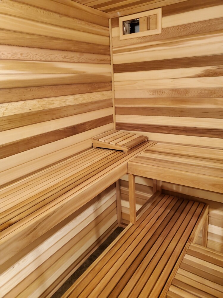 Construct 4x6 Cedar Sauna Materials Package | Cedarbrook Sauna + Steam