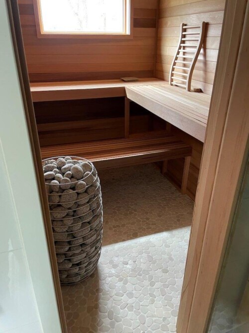 Custom 7x7 Outdoor Sauna Kit / ADA Freestanding Pre-Fab Modular ...