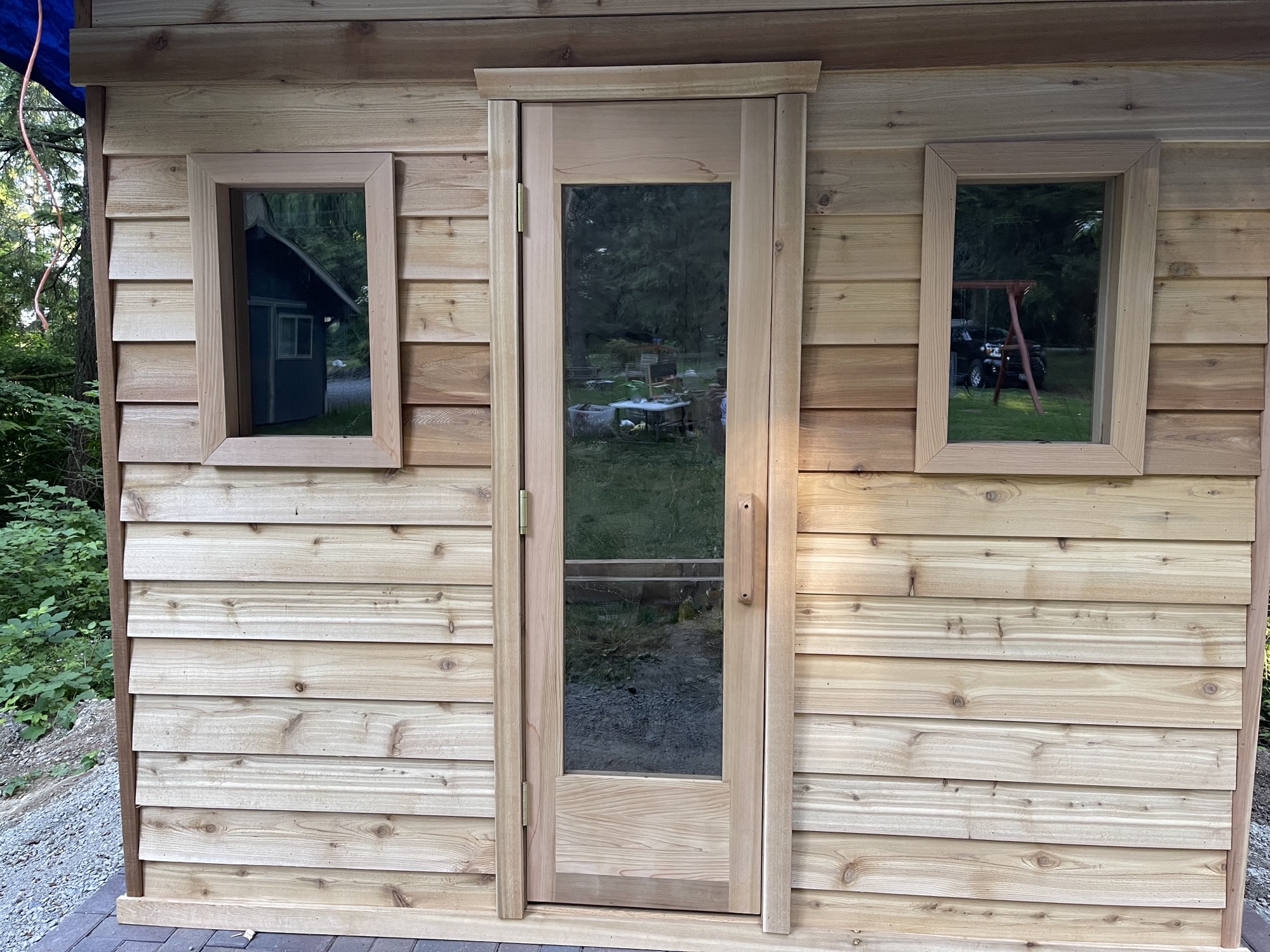 15x24 Sauna Window | Cedarbrook Sauna + Steam
