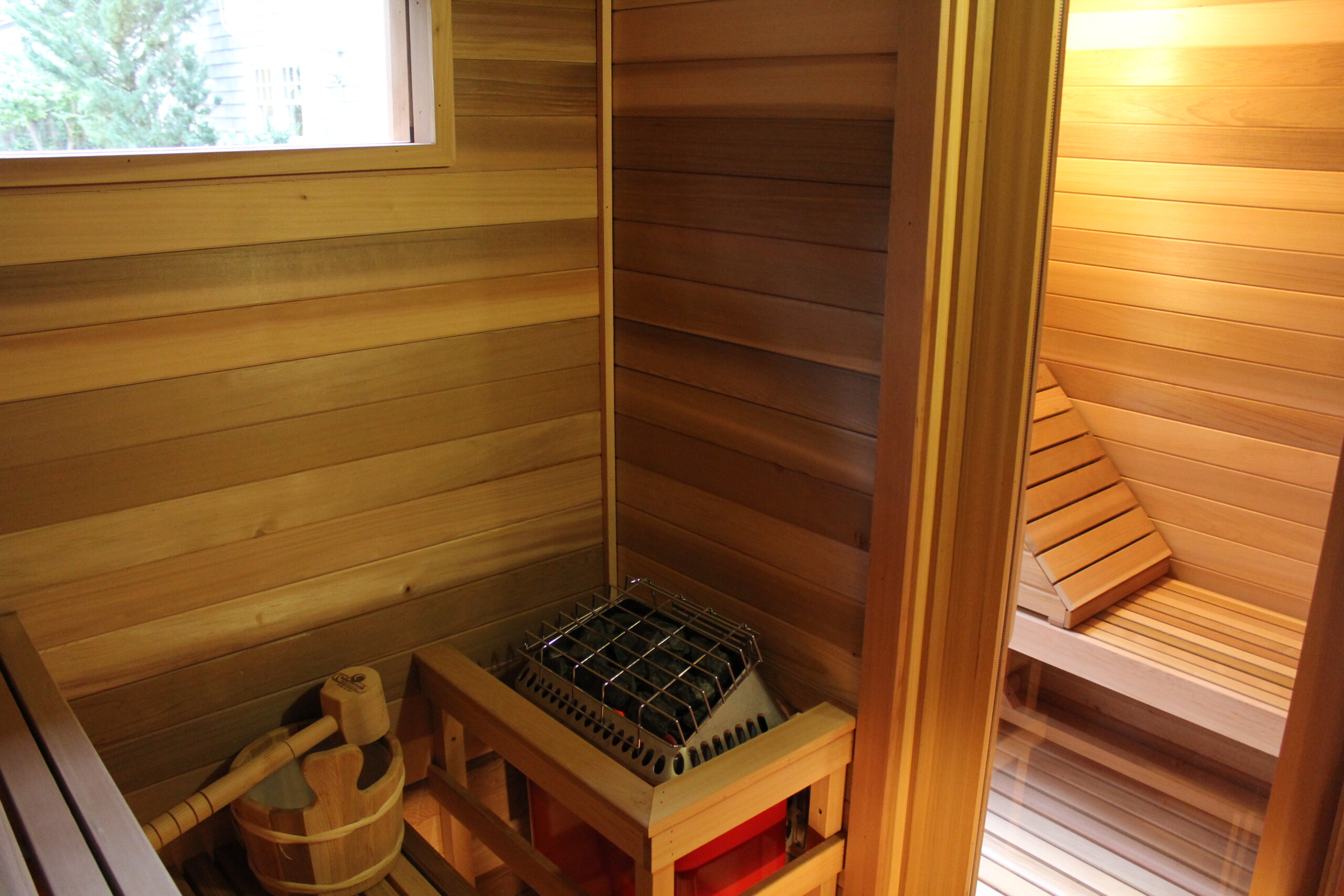 4x4 Sauna Changing Room | Freestanding Modular | Cedarbrook Sauna + Steam