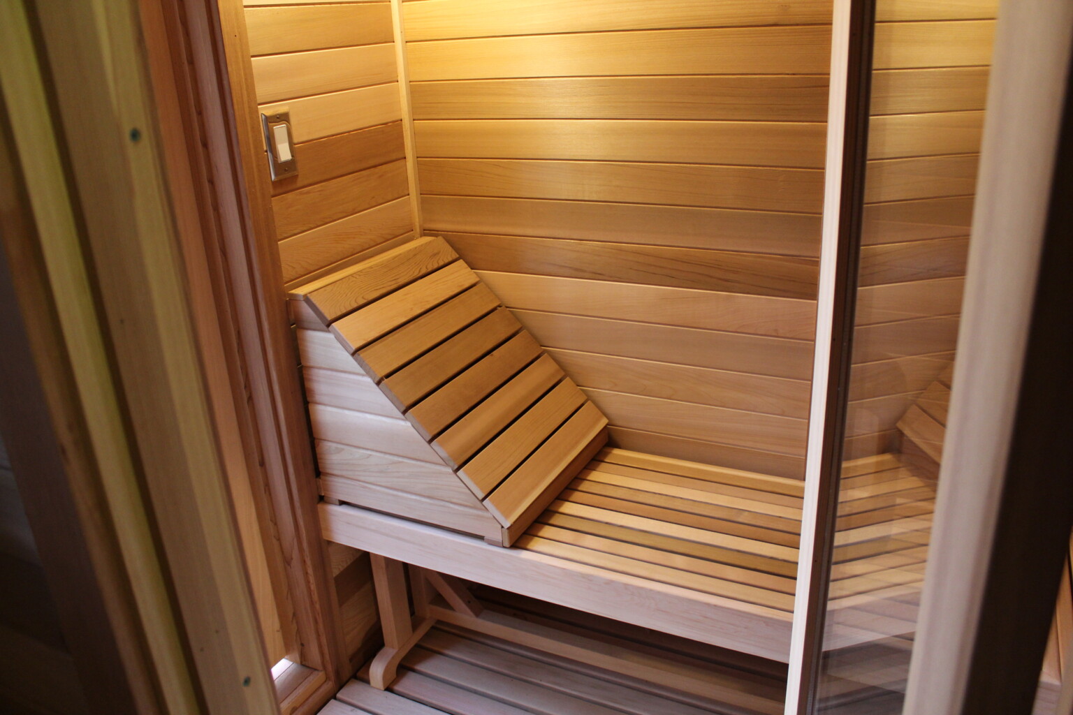 4x7 Sauna Changing Room Modular | Cedarbrook Sauna + Steam