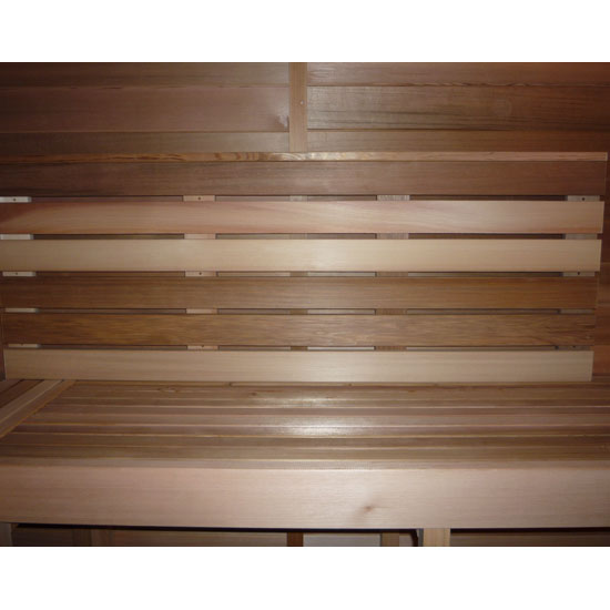 8' Sauna Back Rest | Cedarbrook Sauna + Steam