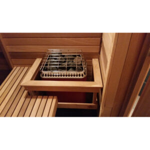 Actual 12Ft Cedar Sauna Bench | Cedarbrook Sauna + Steam